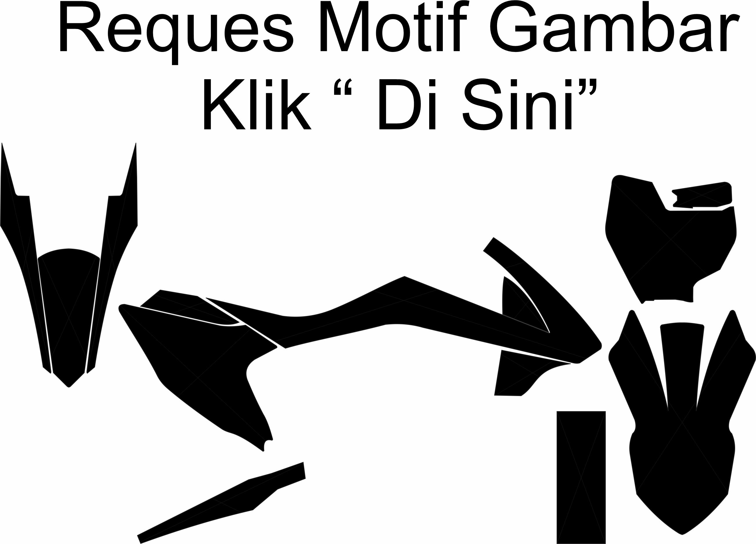 Decal Stiker Trail Mini Lenka 125cc Fullbody Dekal Stiker Mini Trail ...