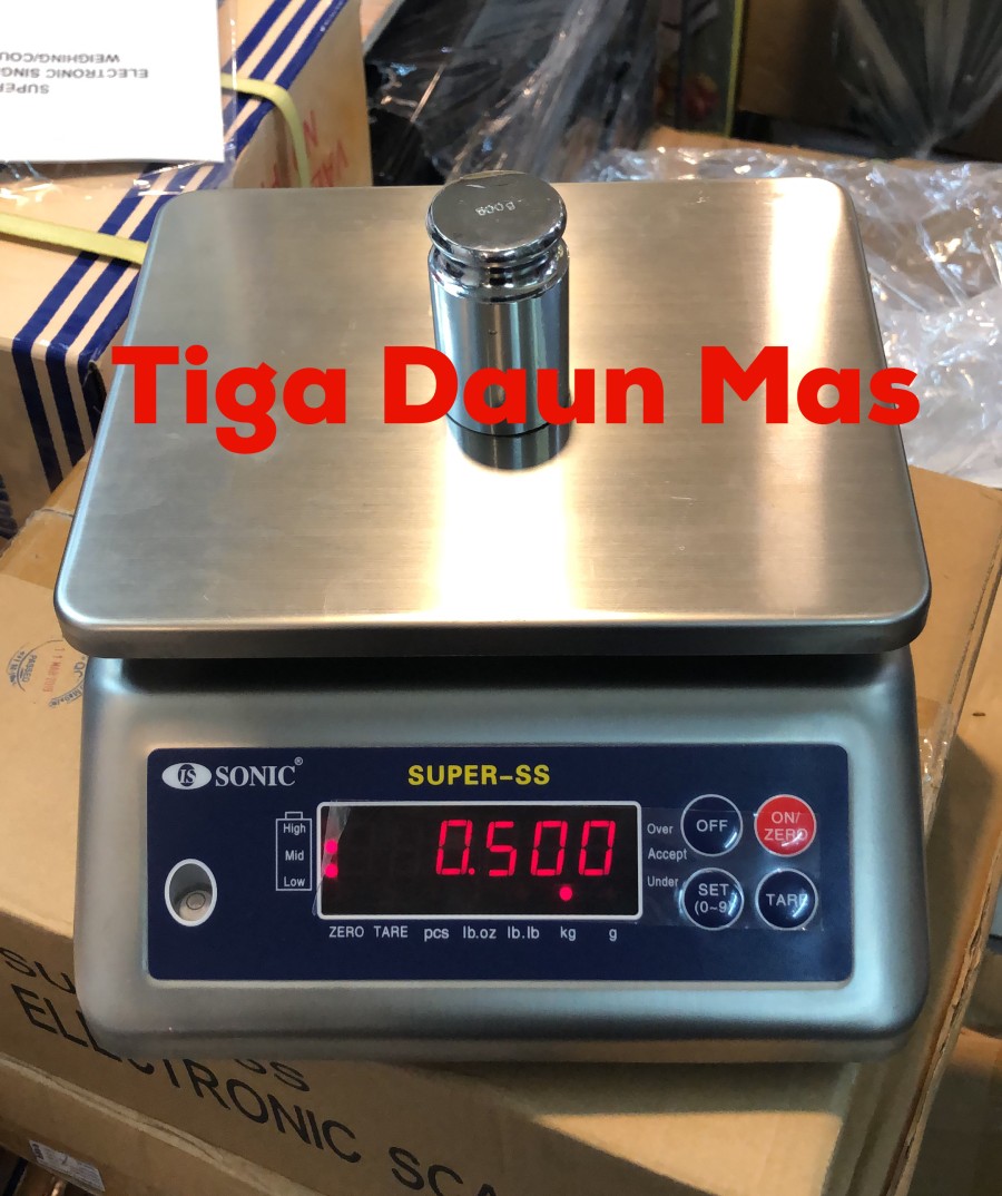 Timbangan Water Proof Sonic Super SS / Timbangan Ikan Anti Air | Lazada ...