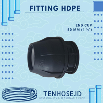 Fitting HDPE End Cup / DOP Ukuran 50 MM (1 1/2") Inch | Lazada Indonesia