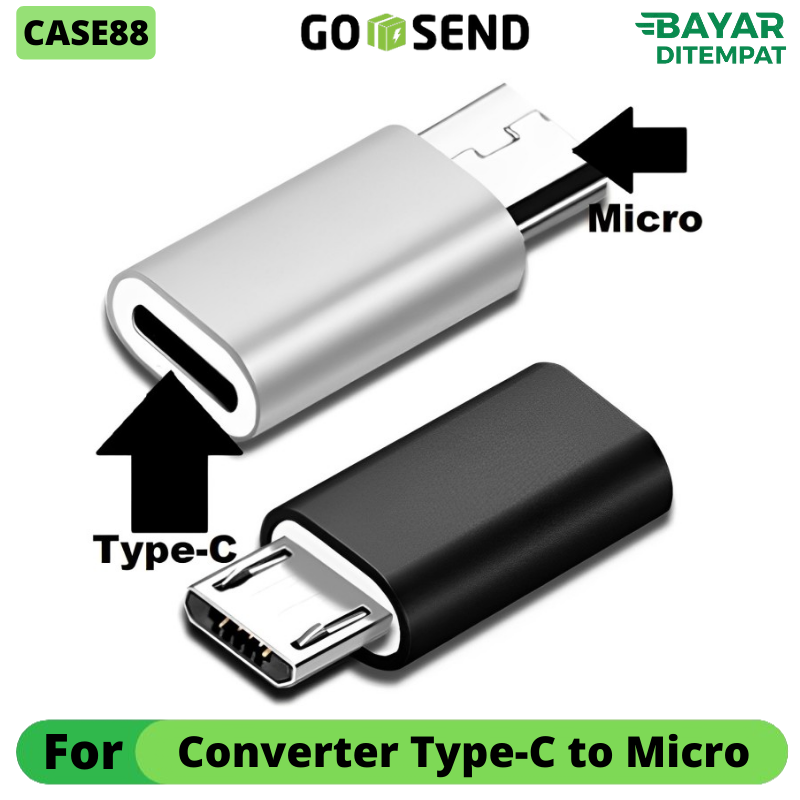 Converter Adapter USB Type C to Micro USB Connector | Lazada Indonesia