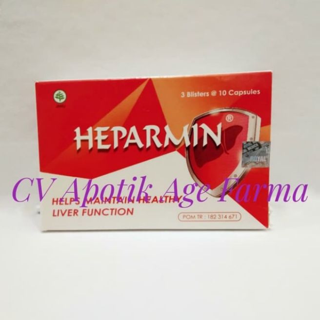 Heparmin Capsule isi 30 | Lazada Indonesia