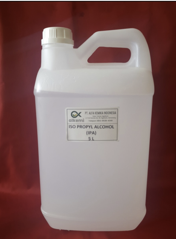 Isopropyl Alcohol / Isopropil Alkohol / IPA MURNI 5 Liter | Lazada ...