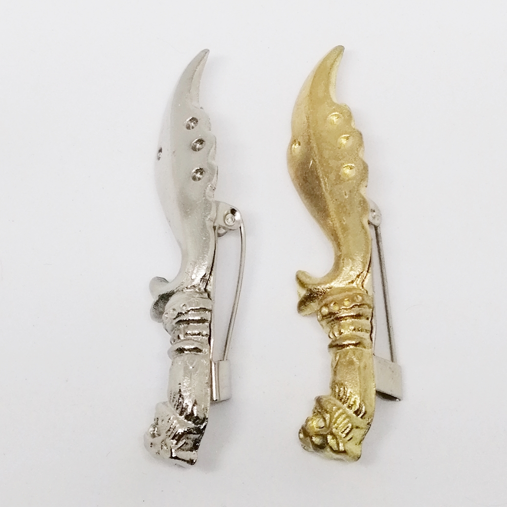 Pin Kujang Emas dan Silver Timbul / Bros Kujang Peci | Lazada Indonesia