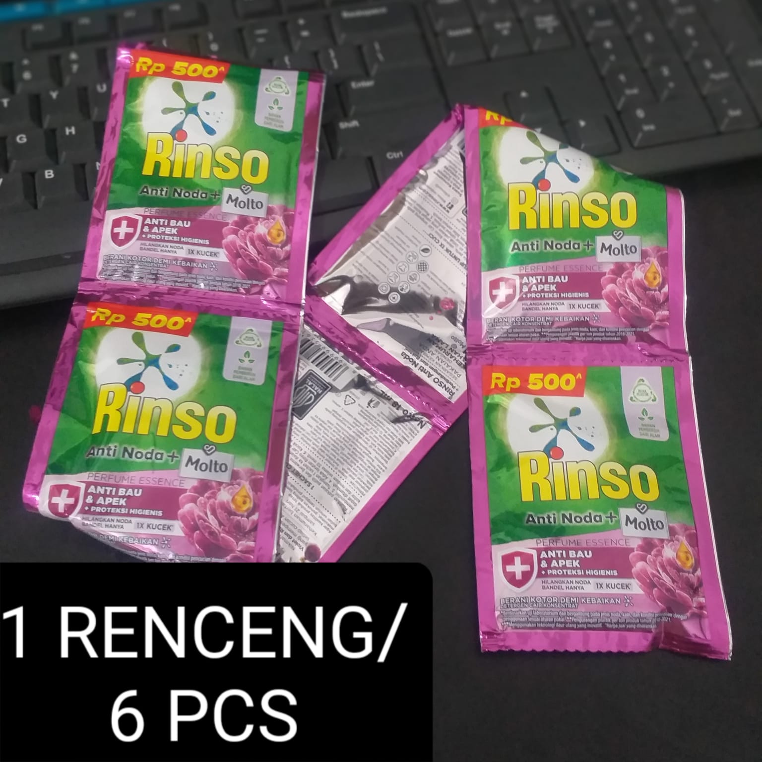 HAPPY RINSO CAIR SACHET 18ML MURAH | Lazada Indonesia