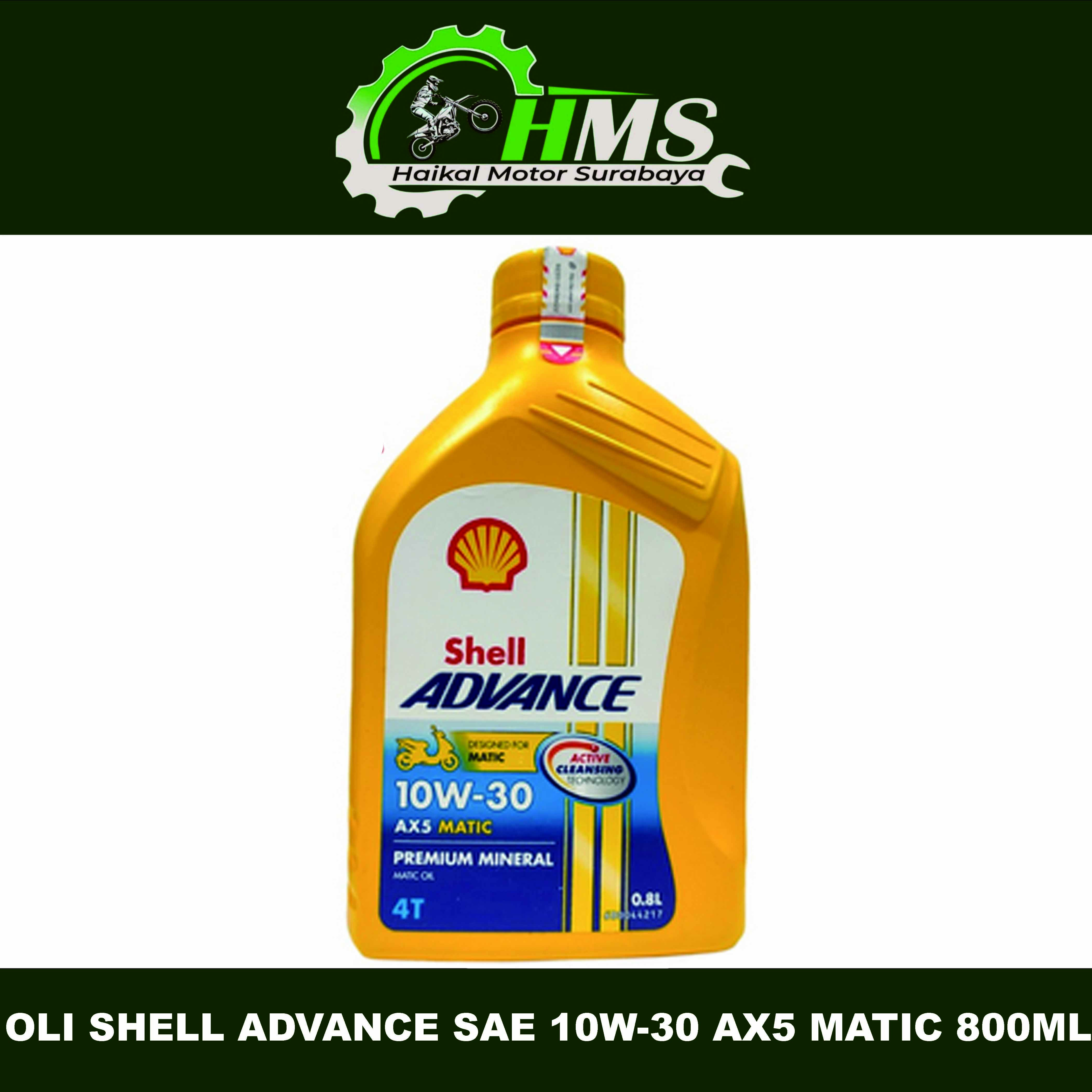 OLI SHELL ADVANCE AX5 MATIC 800ML - OLI MESIN MATIC SHELL ADVANCE UNTUK ...