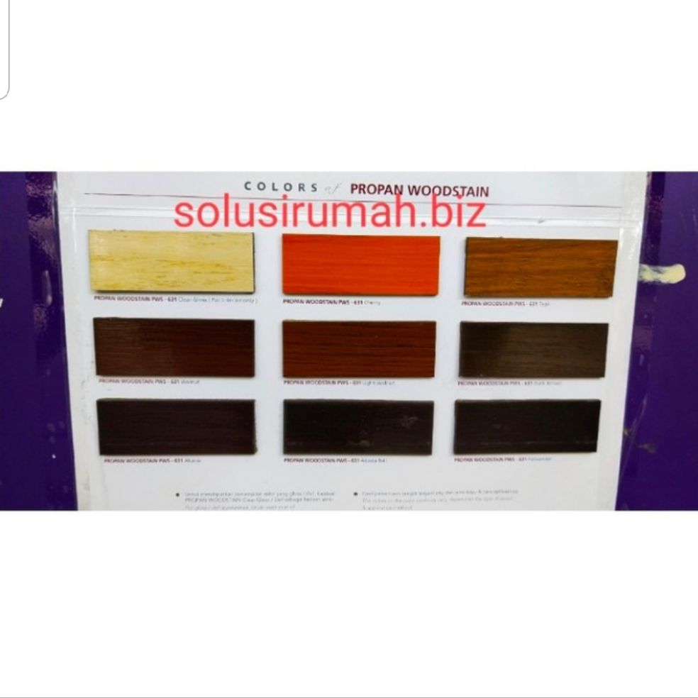 PROPAN WOODSTAIN KELAS MOWILEX PWS WATERBASE TULIS WARNA WOOD STAIN ...