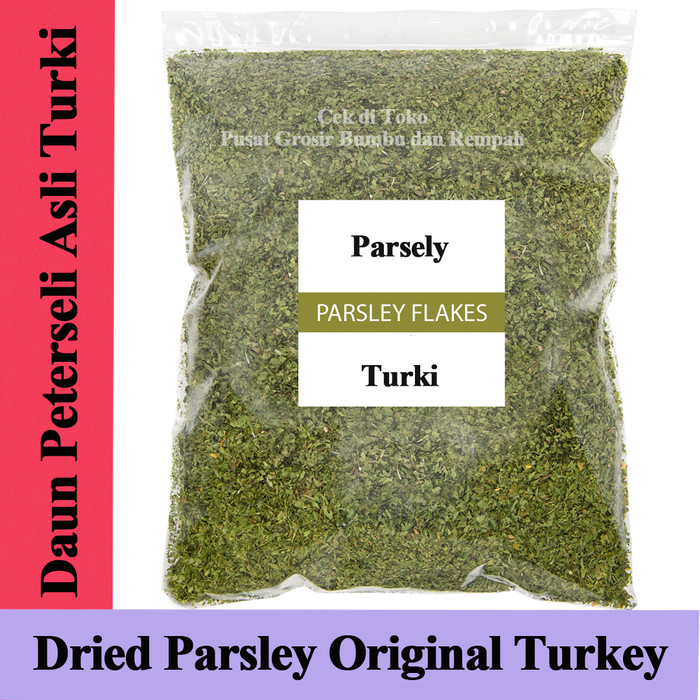 Parsley Kering 1 kg / Daun Parsley Kering / Peterseli / Dried Parsley ...