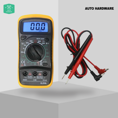 Mini Digital Multimeter AC/DC Voltage Tester / Digital Clamp Meter ...