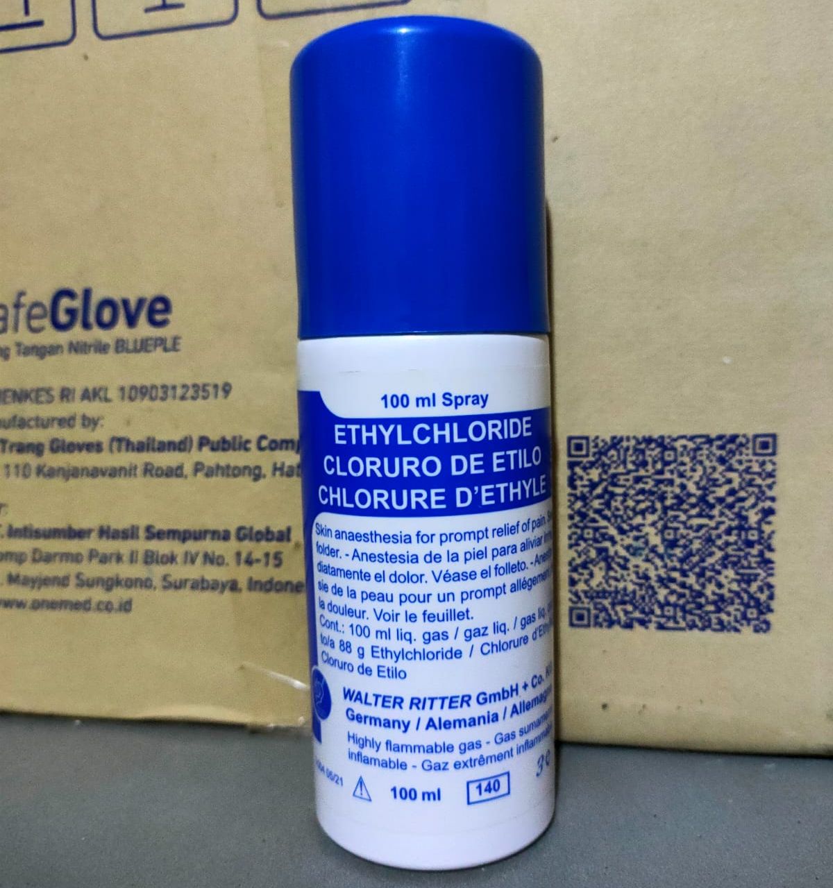 WALTER RITTER ETHYL CHLORIDE SPRAY 100 ML | Lazada Indonesia
