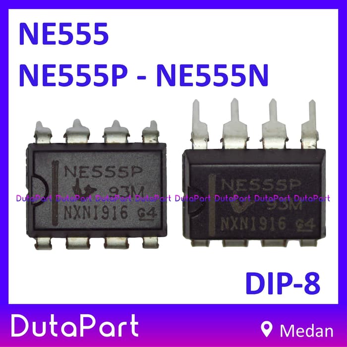 50 PCS NE555 NE555P NE555N Clock Timer Oscillator IC DIP-8 | Lazada ...