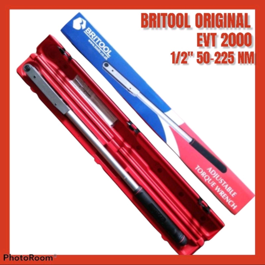 BRITOOL EVT 2000 EVT2000A Drive 1/2" KUNCI MOMENT / TORQUE WRENCH ...