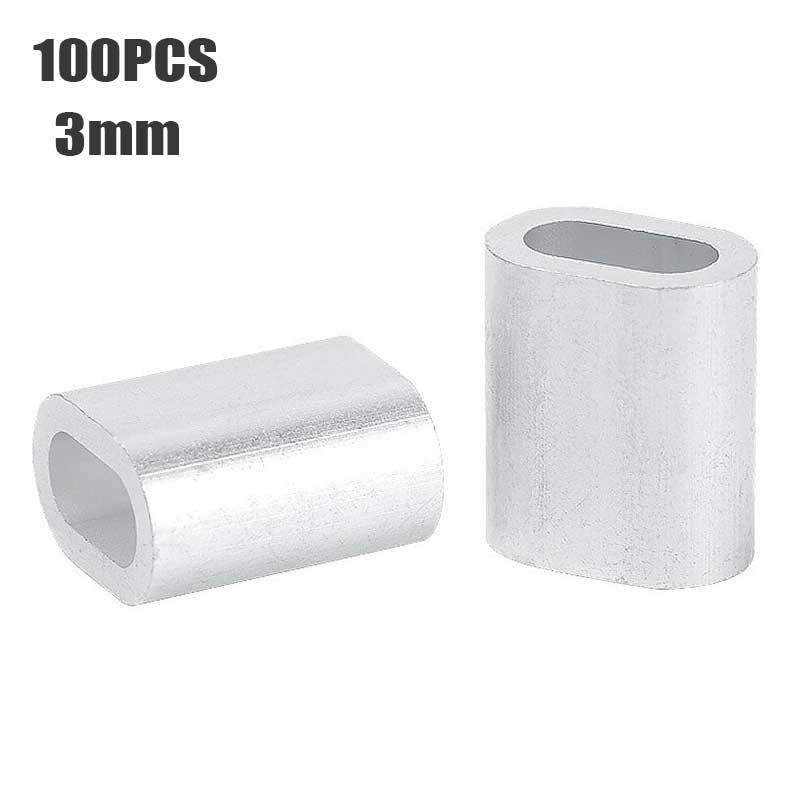 Crimp Ferrule / Aluminium Ferrule 2mm 3mm Klem Kawat Seling | Lazada ...