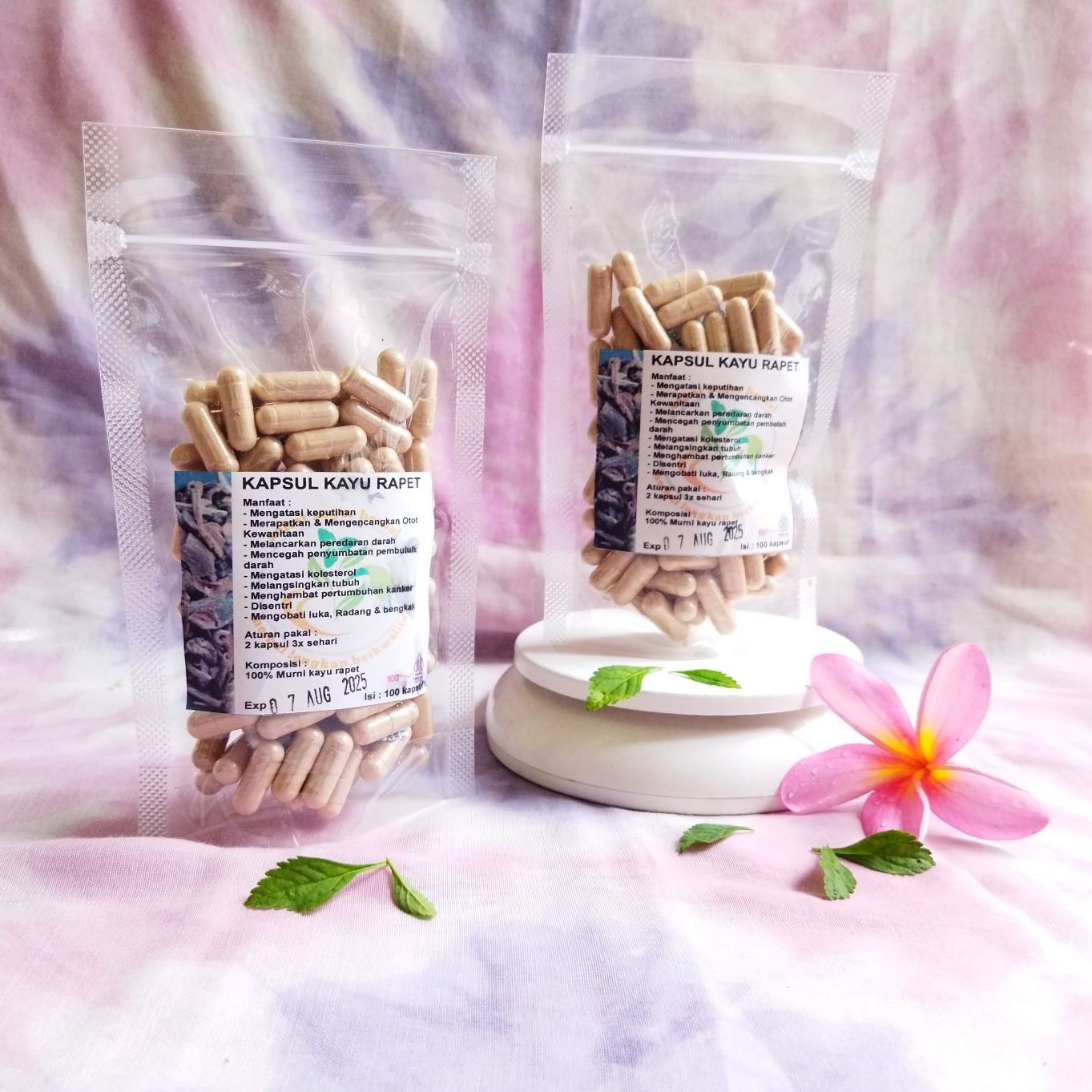Kapsul kayu rapet isi 100 | Lazada Indonesia