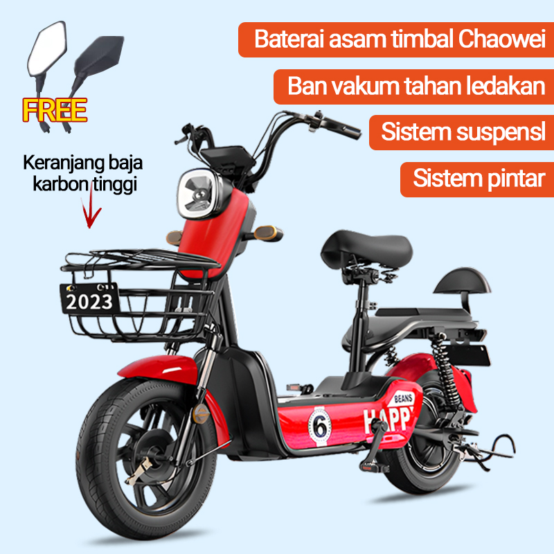 Sepeda listrik / motor berkecepatan tinggi 350W berdaya tinggi ...