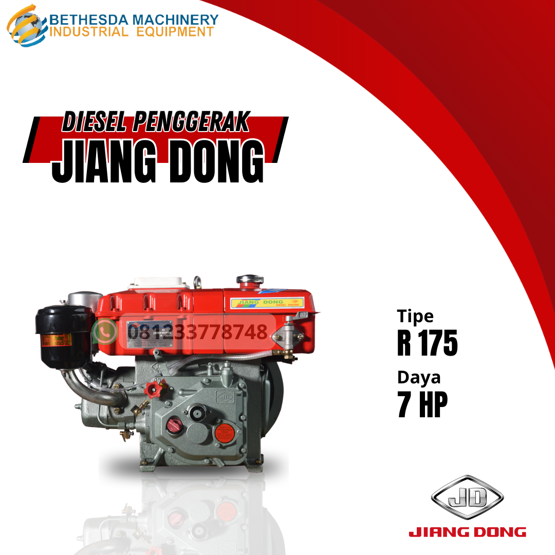 Diesel Penggerak Jiangdong R 175 Mesin Diesel 7 PK/7 Hp | Lazada Indonesia