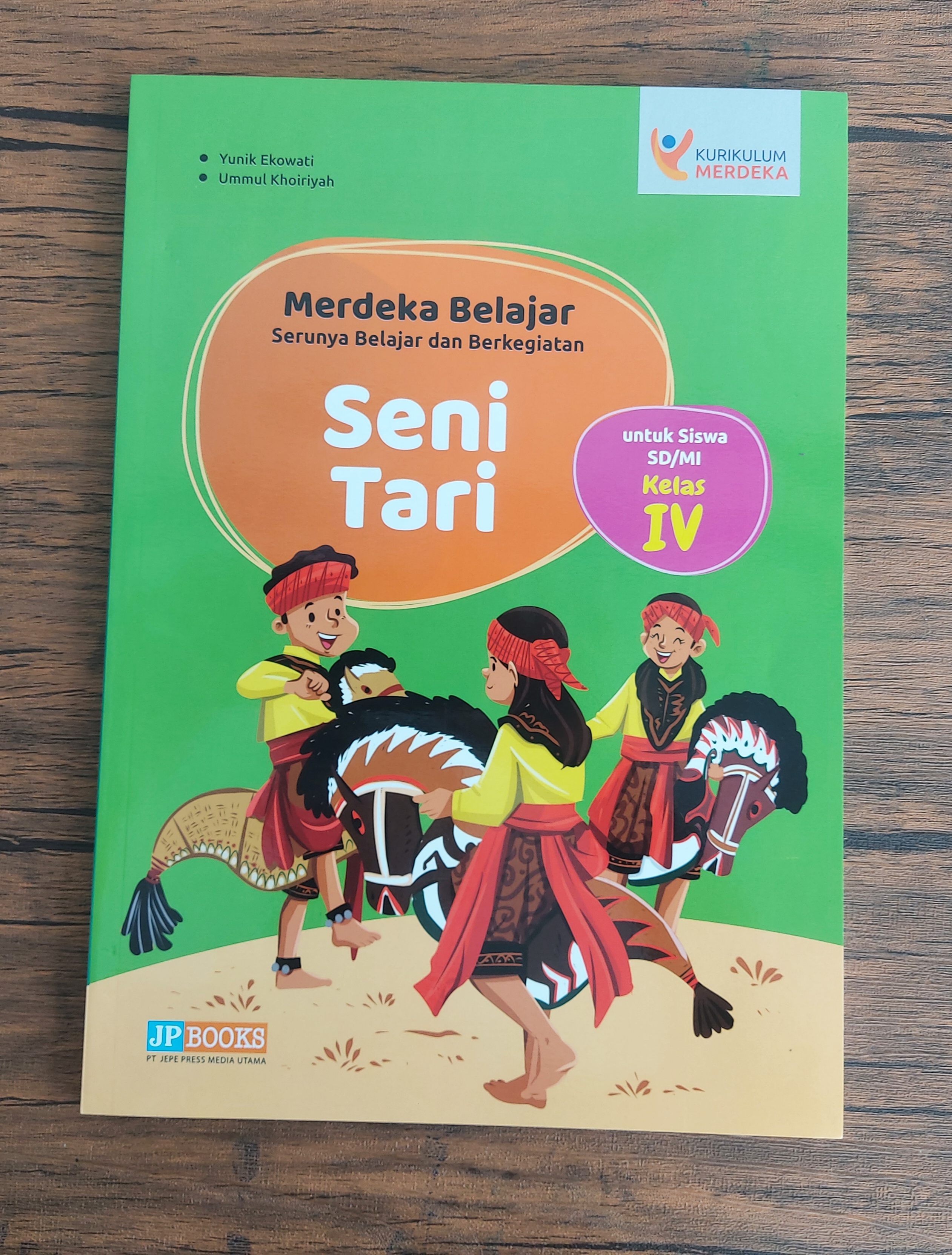 buku SENI TARI kelas 4 SD/MI kurikulum merdeka 2022 JP Books | Lazada ...
