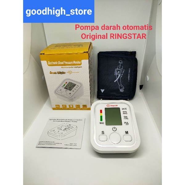 Tensimeter digital / Alat Pompa Darah Otomatis RINGSTAR. | Lazada Indonesia
