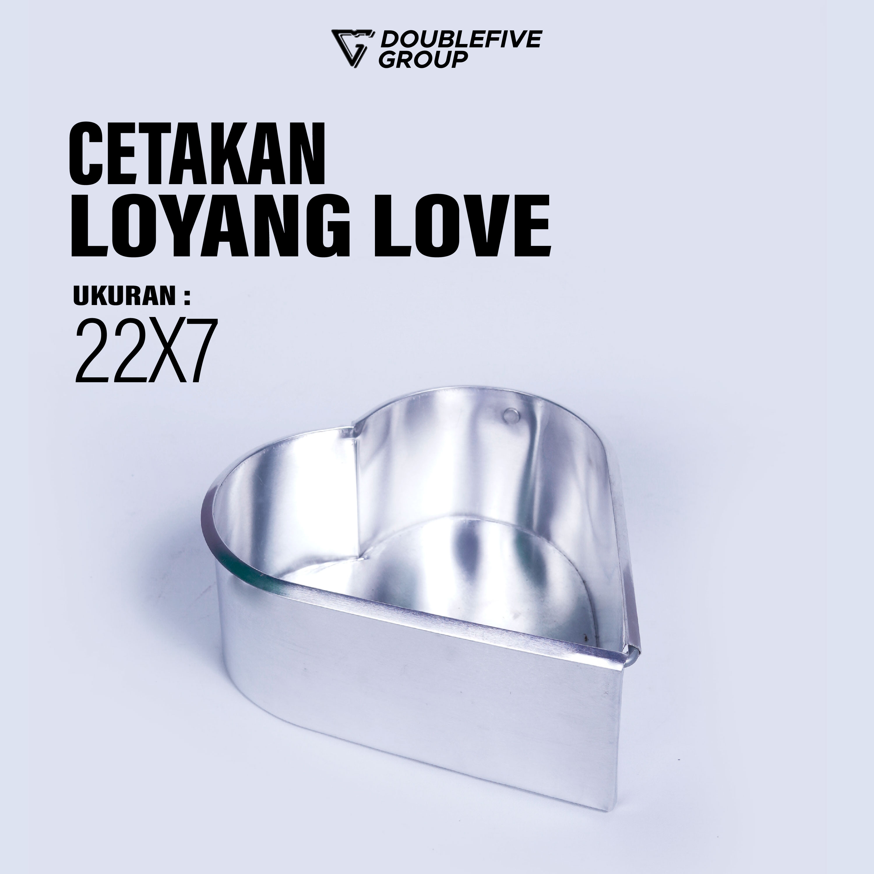 Cetakan Loyang Bentuk Love / Ukuran Loyang Love 26 X 7 | Lazada Indonesia