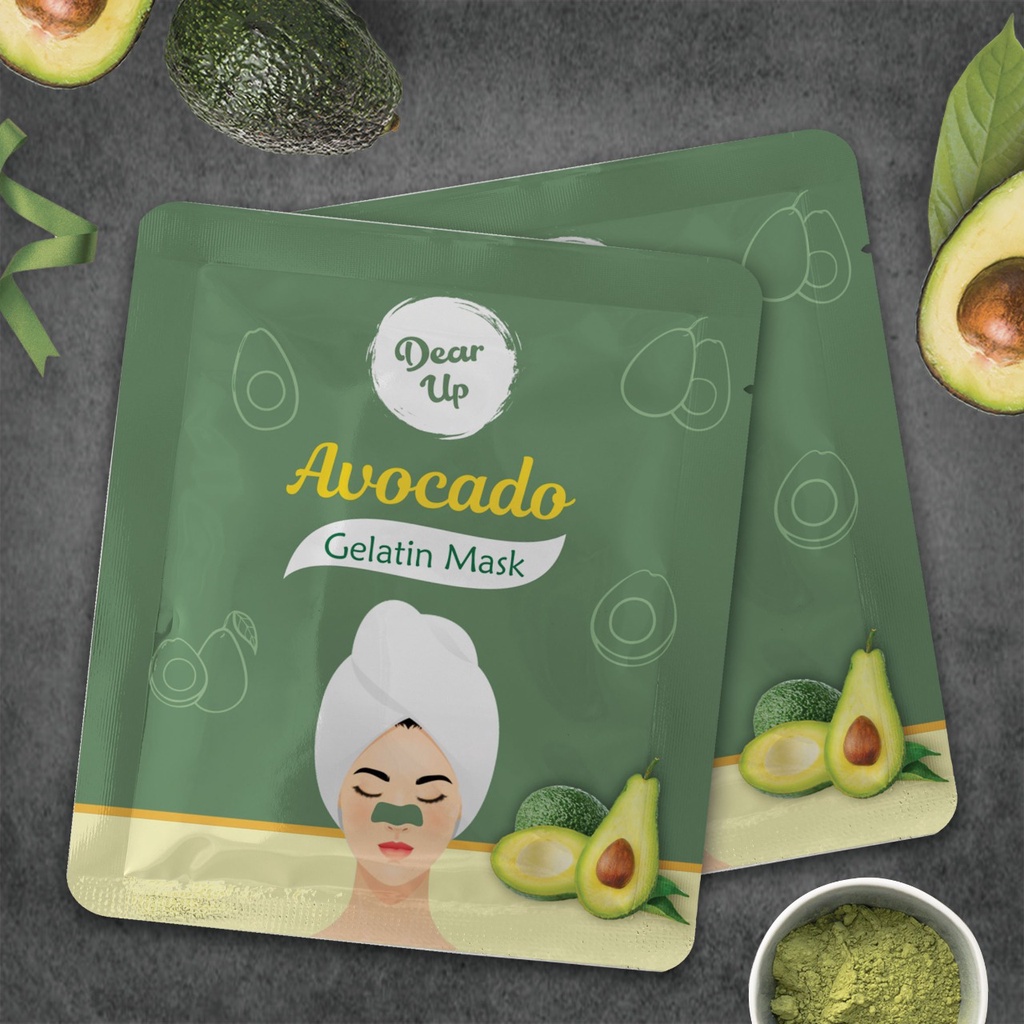 DEAR UP GELATIN MASKER PENGANGKAT KOMEDO | Lazada Indonesia