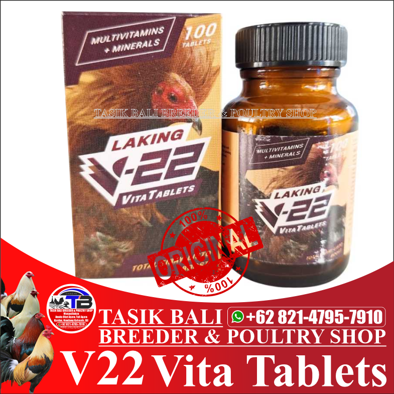 V22 100% Original Multivitamin philippina, Multivitamin Ayam Aduan ...