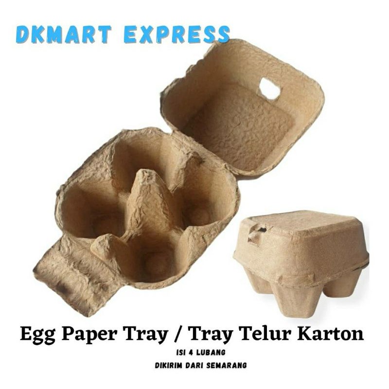 10 egg paper tray 4 lubang paper egg tray box telur 4 lubang tray telur ...
