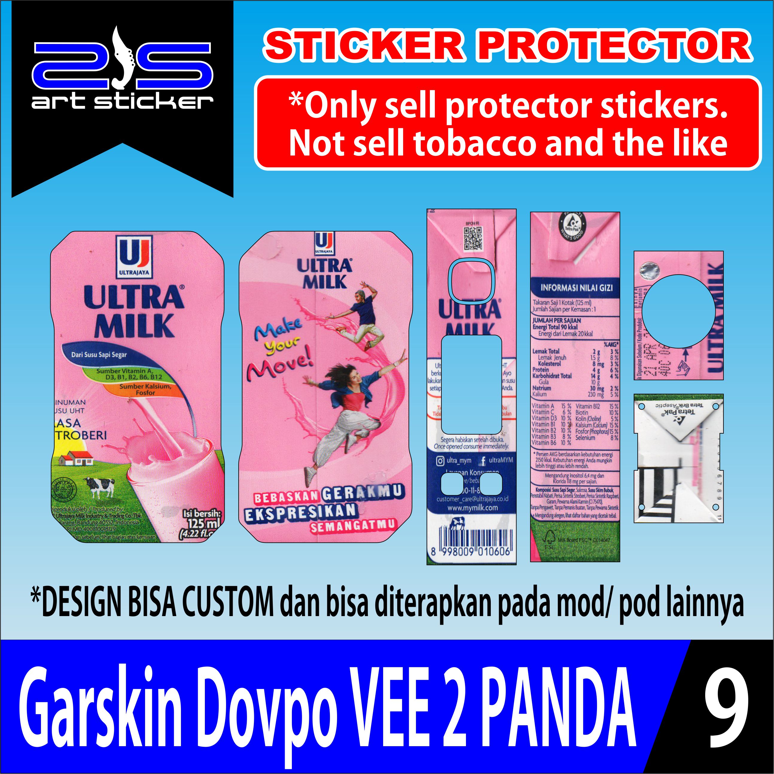 SKIN Garskin Dov po Vee 2 Panda | Lazada Indonesia