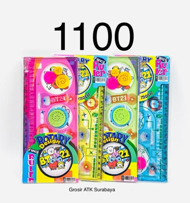 ( DAPAT 1 PENGGARIS ) Penggaris Garisan Rotary Rotari Spirograph Design ...