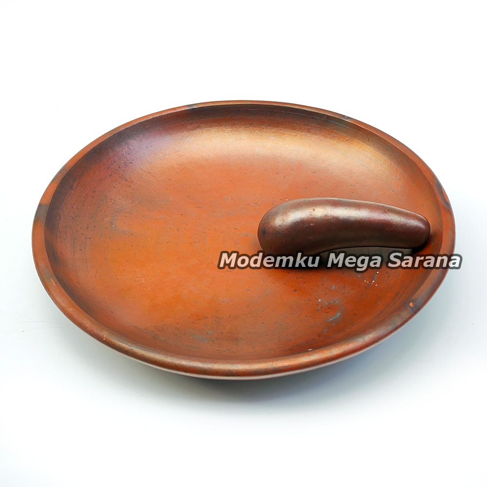 Cobek Tanah Liat Jumbo Diameter 35 cm - Piring Saji Gerabah Besar Tahan ...