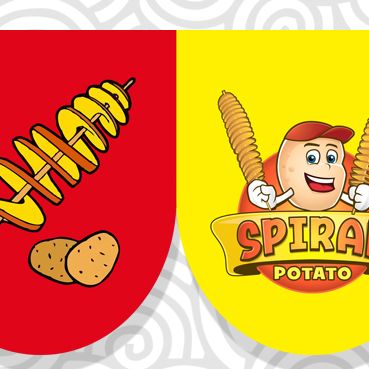 BANNER RENDA / SPANDUK BANNER BOOTH FRIED CHICKEN / BANNER KENTANG ...
