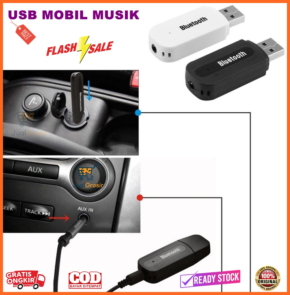 Usb bluetooth mobil audio speaker jarak jauh buat salon aktif audio ...