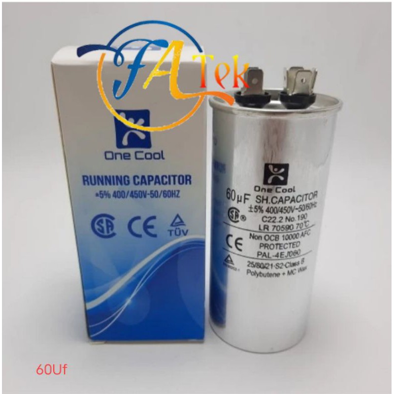KAPASITOR AC 60 UF| ALCO AC| KAPASITOR PANASONIC | Lazada Indonesia