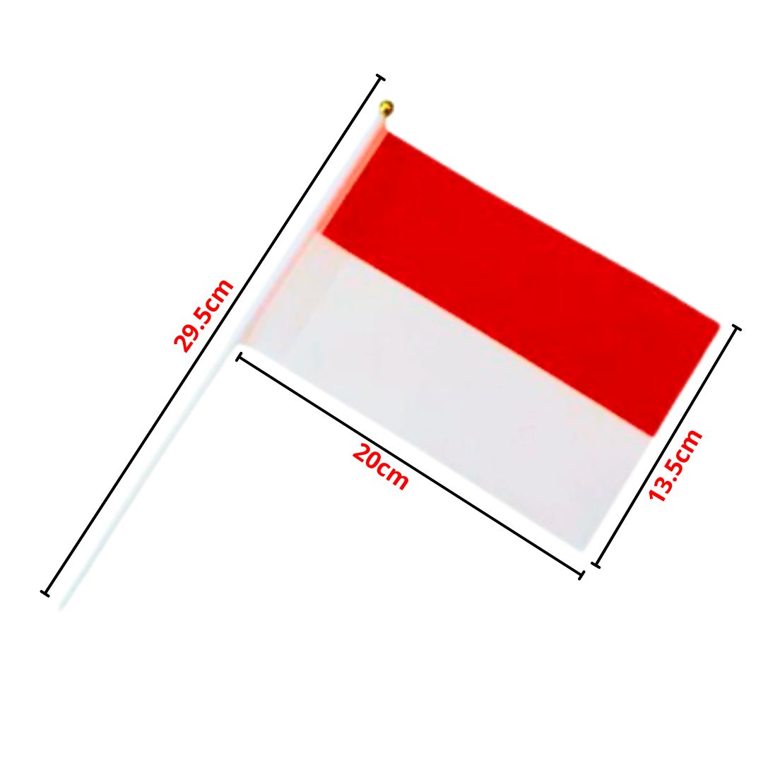 TY Bendera Kain Merah Putih Kecil Indonesia Pawai 17 Agustusan Bendera ...