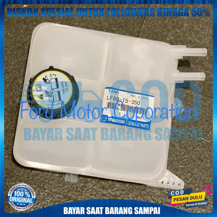 Tabung cadangan air tutup radiator Ford Focus Mazda 3 old type oem ...