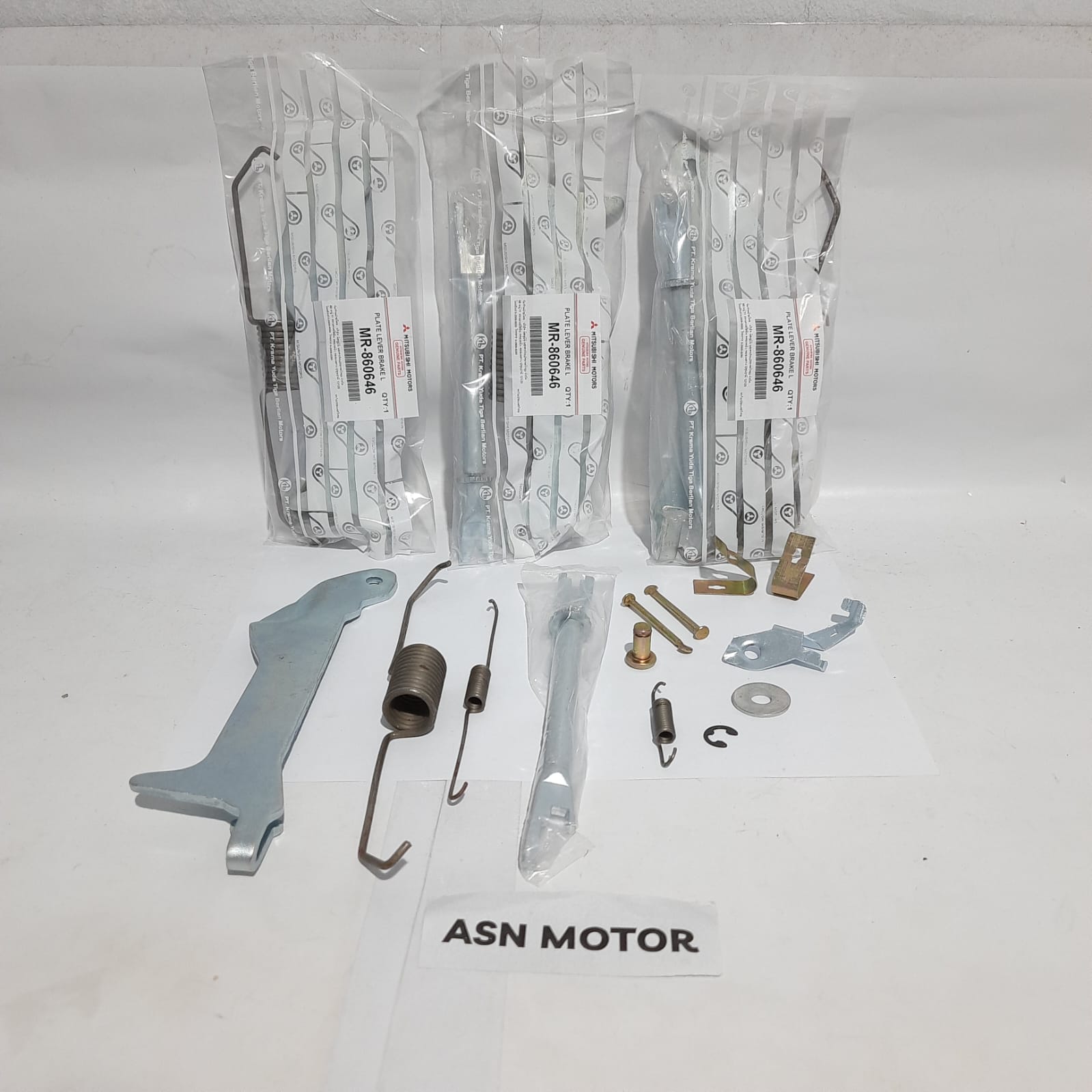 PLATE LEVER BRAKE KIT HAND REM KIT STELAN REM TANGAN TRITON PAJERO ...