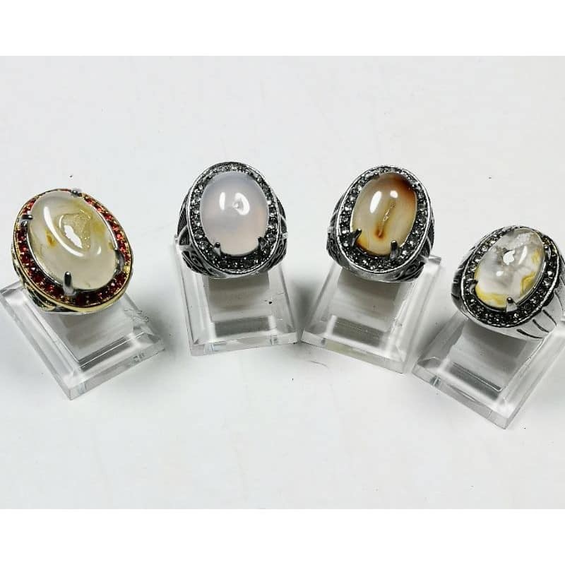 Natural Batu Akik Combong Kristal Elegant | Lazada Indonesia