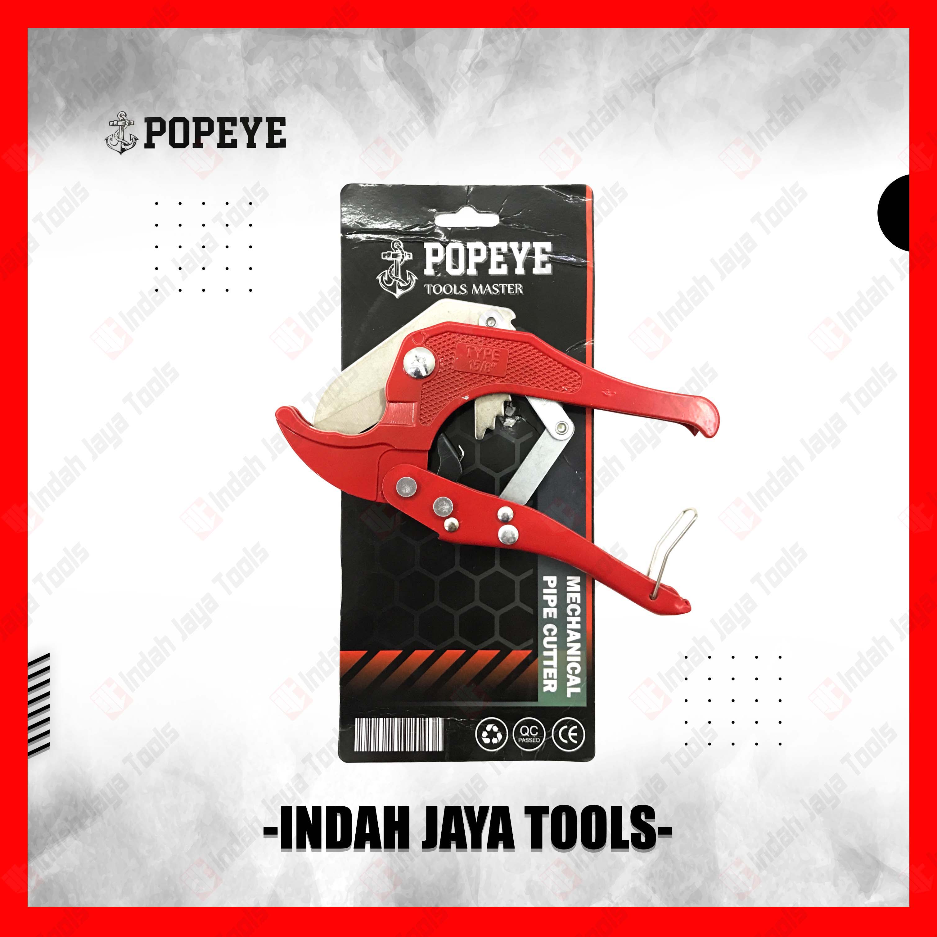 POPEYE Pipe Cutter 42 mm Gunting Pipa PVC Tang Potong Alat Plastik ...