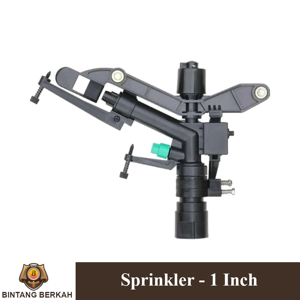 Sprinkler 1 Inch Rain Gun jarak Sembur 30 Meter Pertanian | Lazada ...