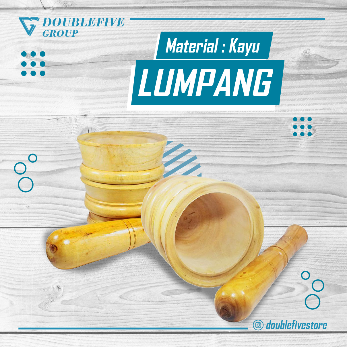 Penumbuk Kayu [Lumpang Jumbo] | Lazada Indonesia