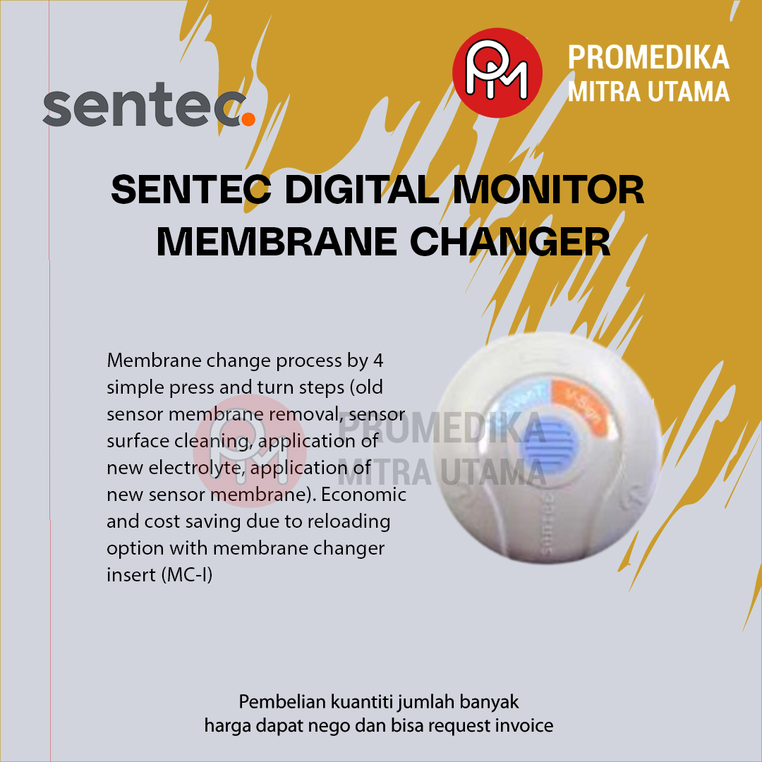 SENTEC DIGITAL MONITOR - MEMBRANE CHANGER | Lazada Indonesia