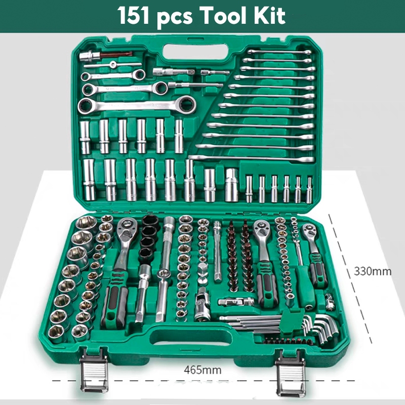 REAIM Tool Kit Set Alat Rumah Tangga 47/94/113/216PCS Repairing Tool ...