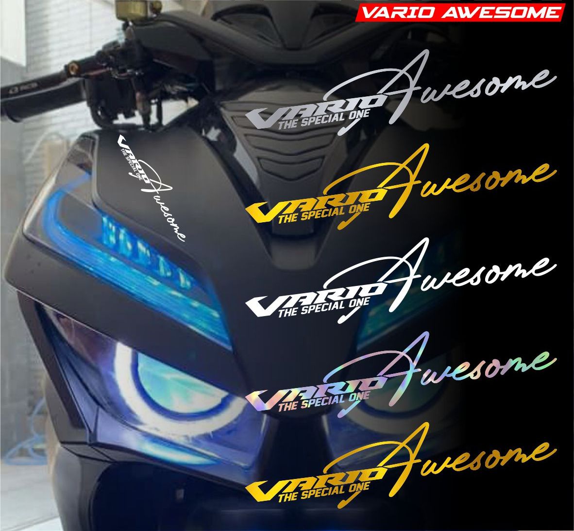 Stiker Keren Motor Vario Awesome Signature Sticker Cutting Variasi ...