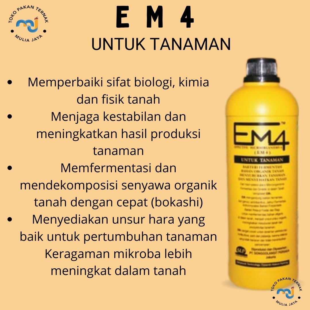 EM4 EMA Untuk Tanaman 1 Liter | Lazada Indonesia