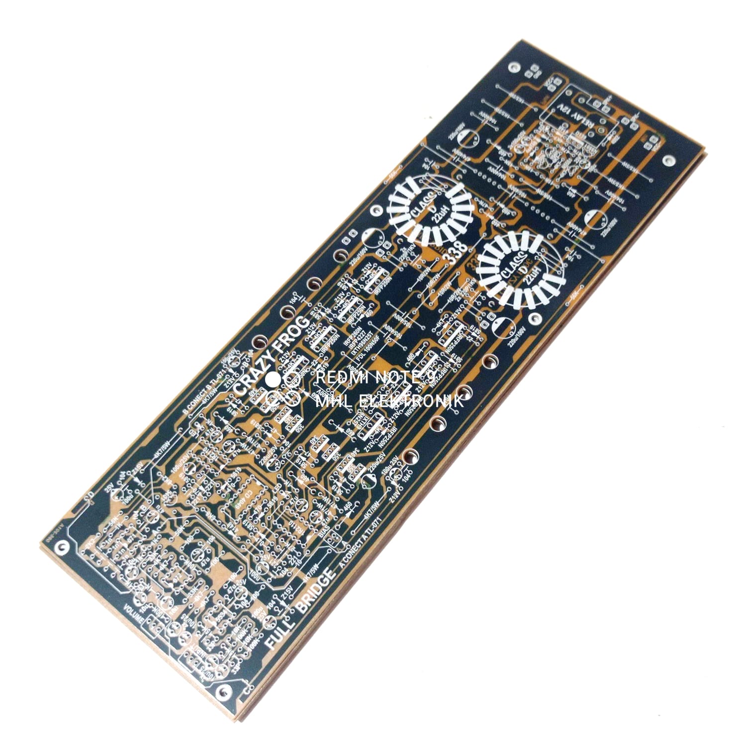 PCB CLASS D FULL BRIDGE 3U CRAZY FROG TIPE 338 | Lazada Indonesia