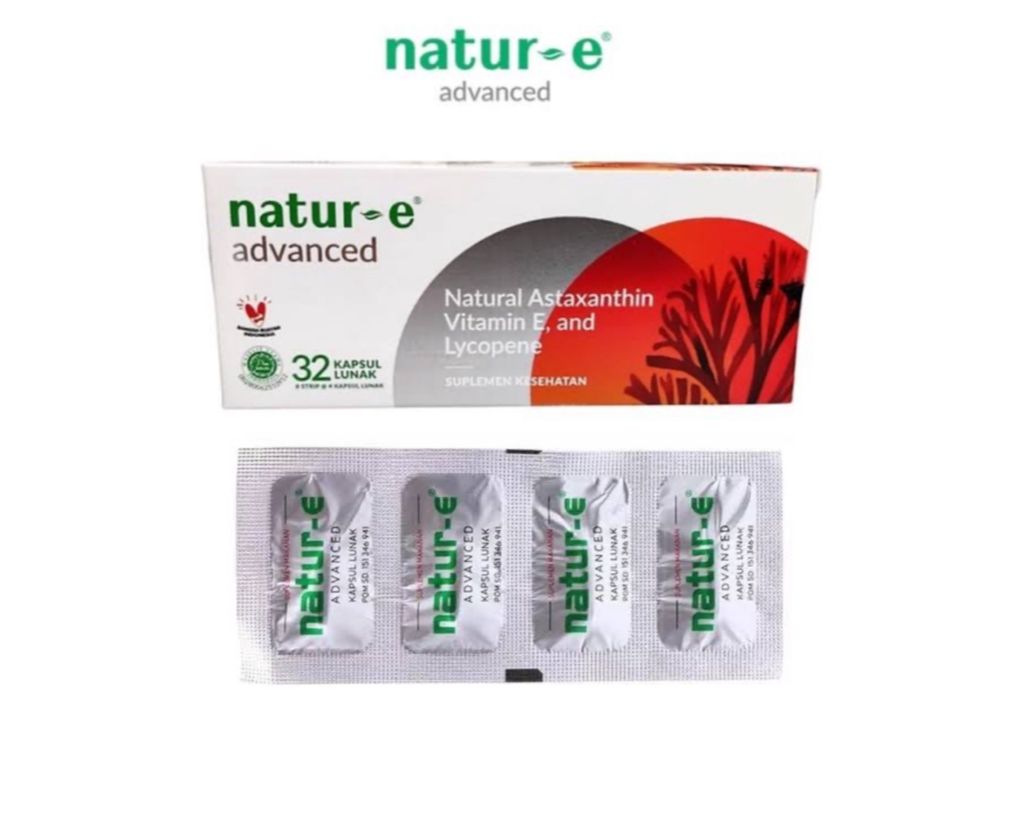 Natur-E Advanced Soft Capsule 32's { KAPSUL MERAH 32'S } | Lazada Indonesia