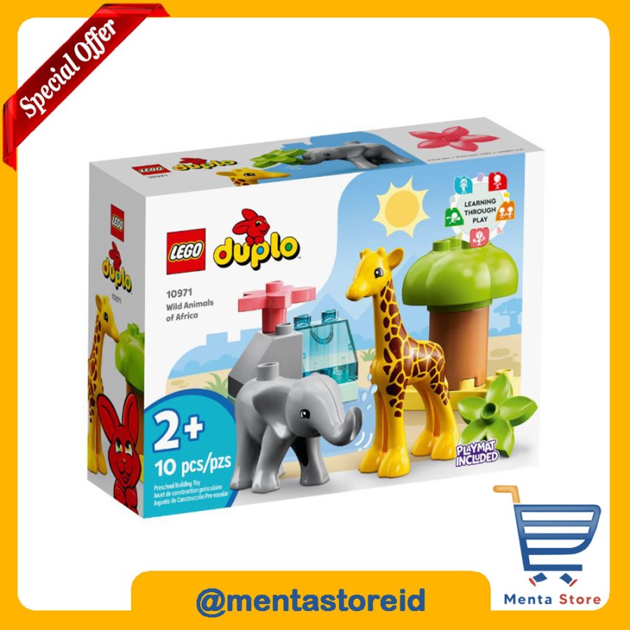 LEGO Duplo 10971 Wild Animals of Africa | Lazada Indonesia