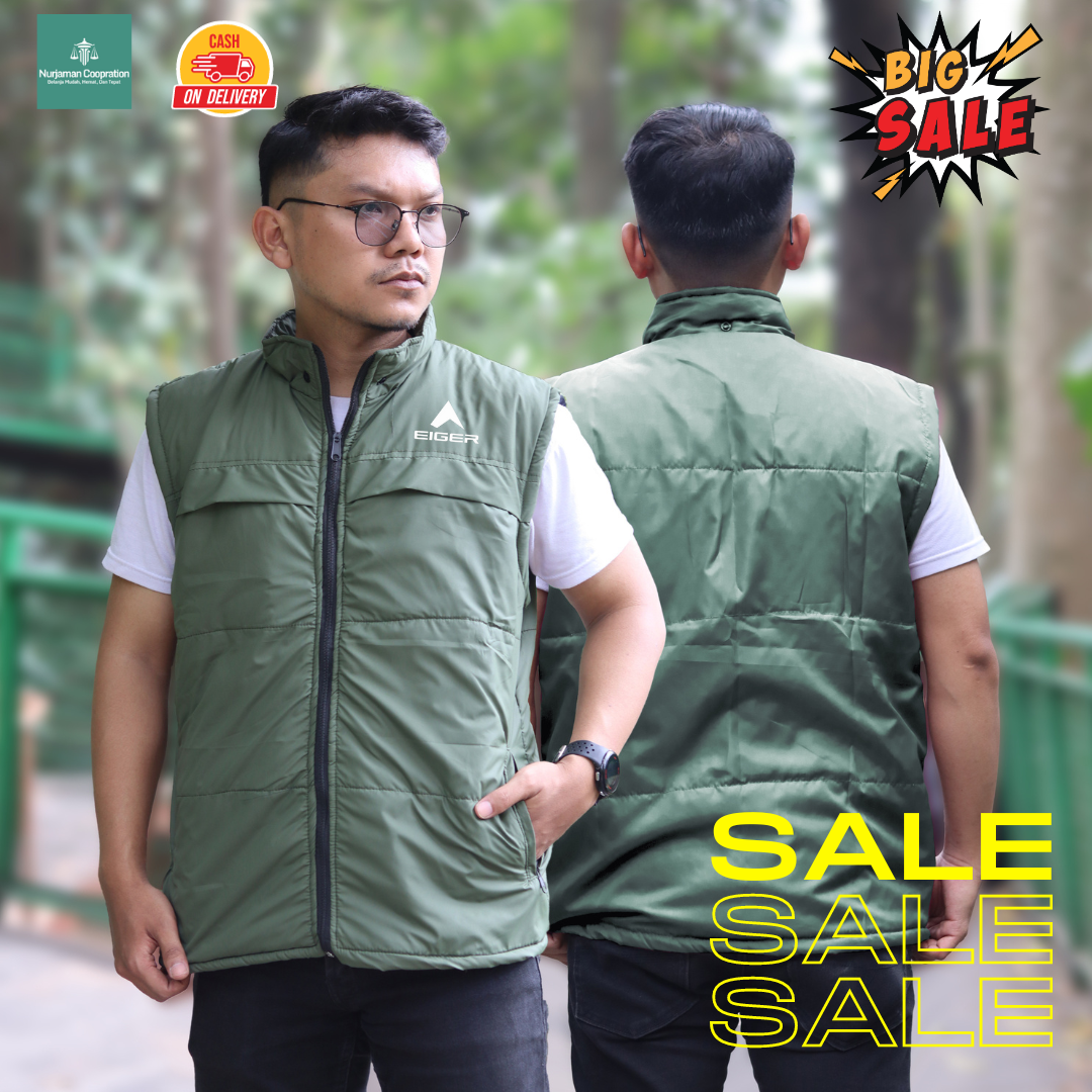 rompi kasual penutup dada / rompi eiger termurah / pelindung dada untuk ...