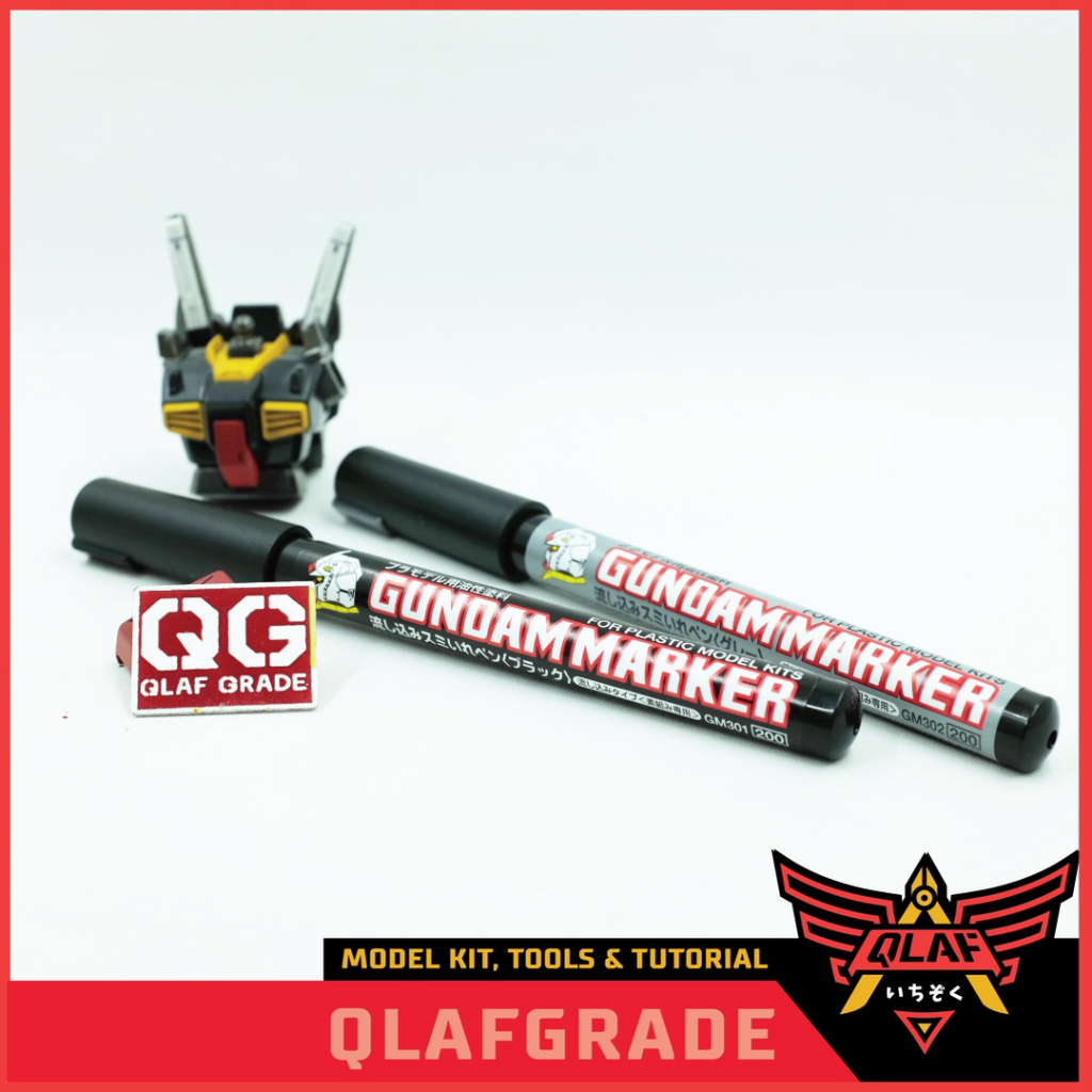 GUNDAM MARKER 2 in 1 GM301 GM302 - Pour Type Slush Sumi Ire Japan ...
