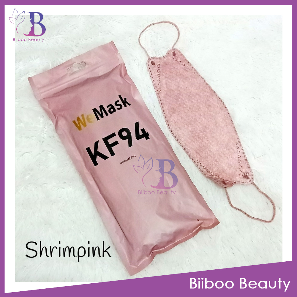 Masker kf94 Shrimpink isi 50 Pcs - KF 94 Warna Shrim Pink - Biiboo Beauty | Lazada Indonesia