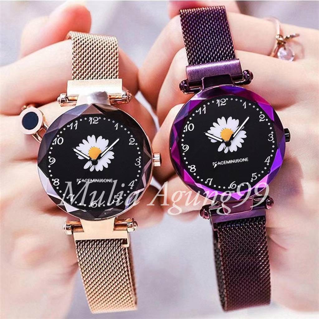 Jam Tangan Magnet Wanita Terbaru 2024 Display Quartz | Lazada Indonesia