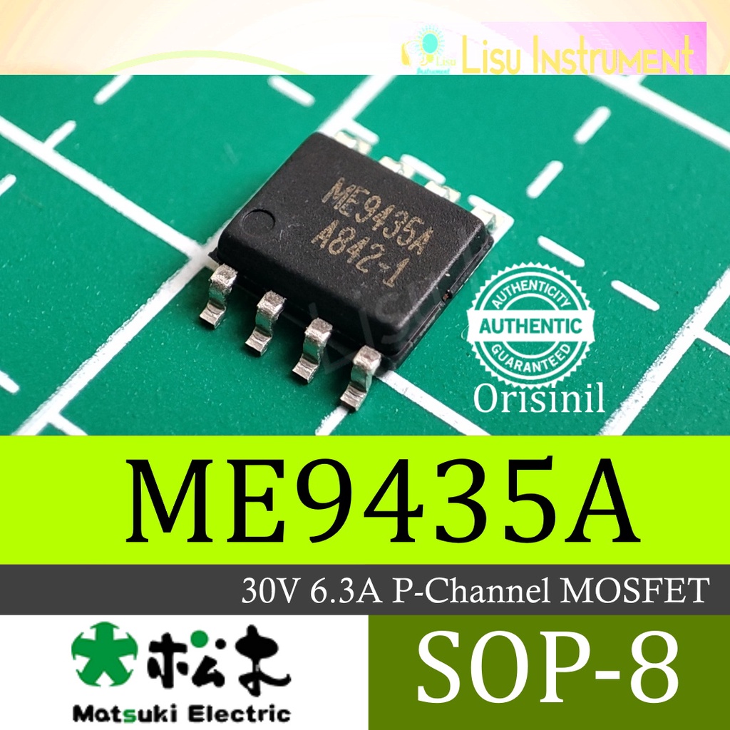 APM9435 9435A APM9435K FDS FDS9435A P-Channel 30V MOSFET AP9435 ME9435A SOP-8 | Lazada Indonesia